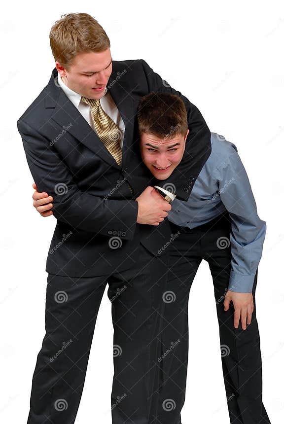 Headlock! stock photo. Image of business, businessman - 8316258