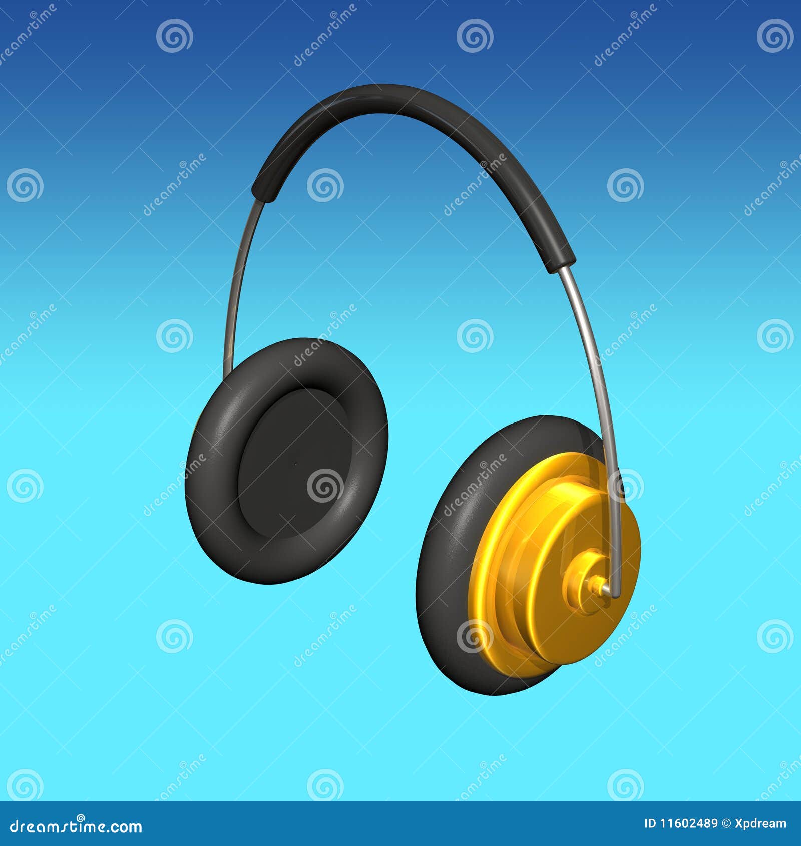 Headphone stock illustration. Illustration of phone, music - 11602489