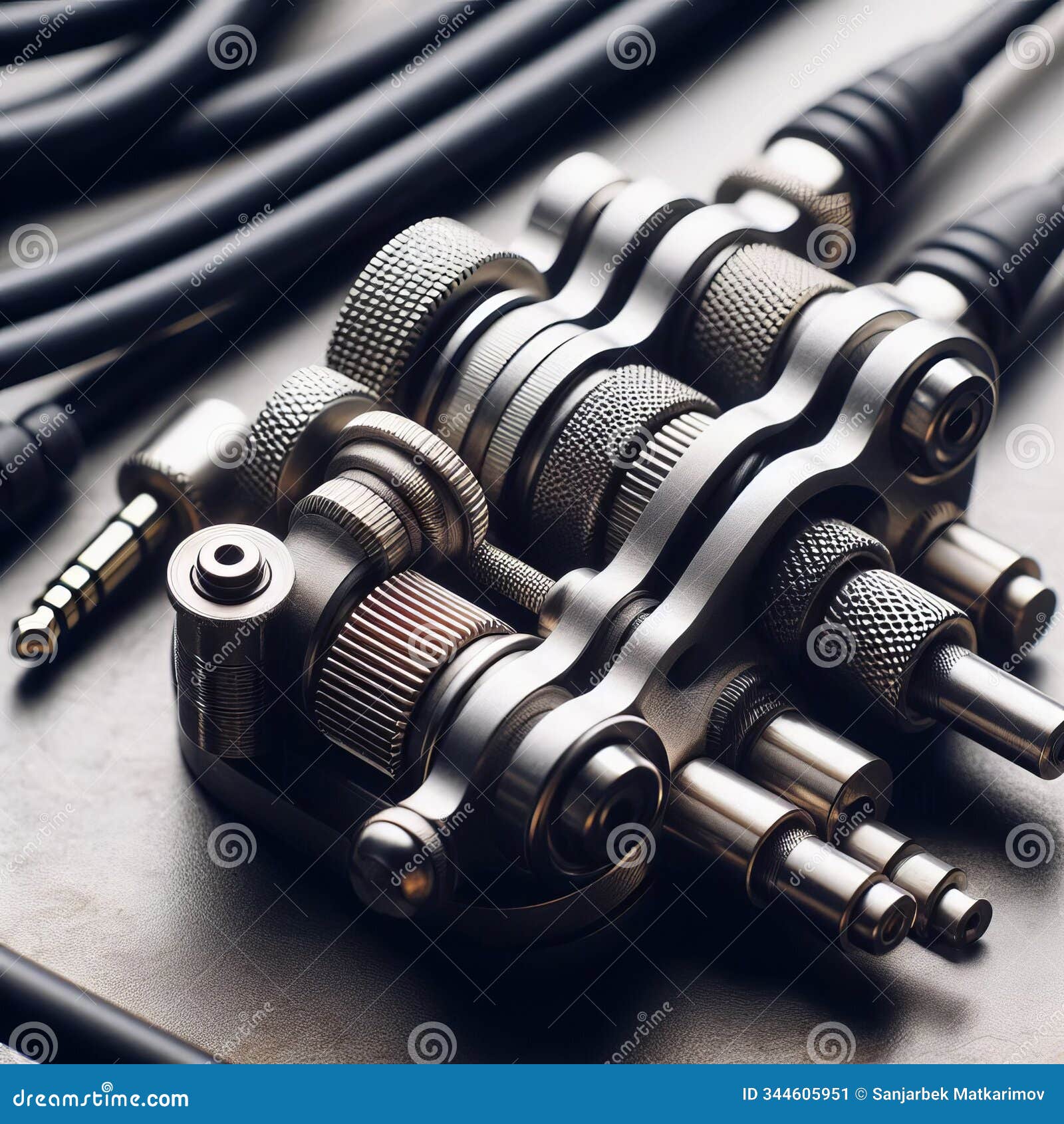 Headphone Cable Extender With Noise Cancelling Royalty-Free Stock Photo ...