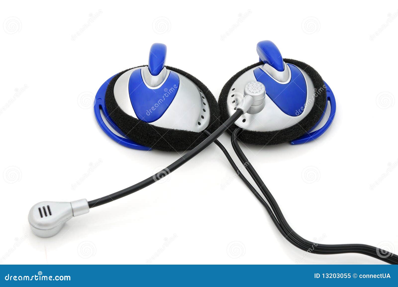 Headphones stock image. Image of music, reflection, acoustic - 13203055