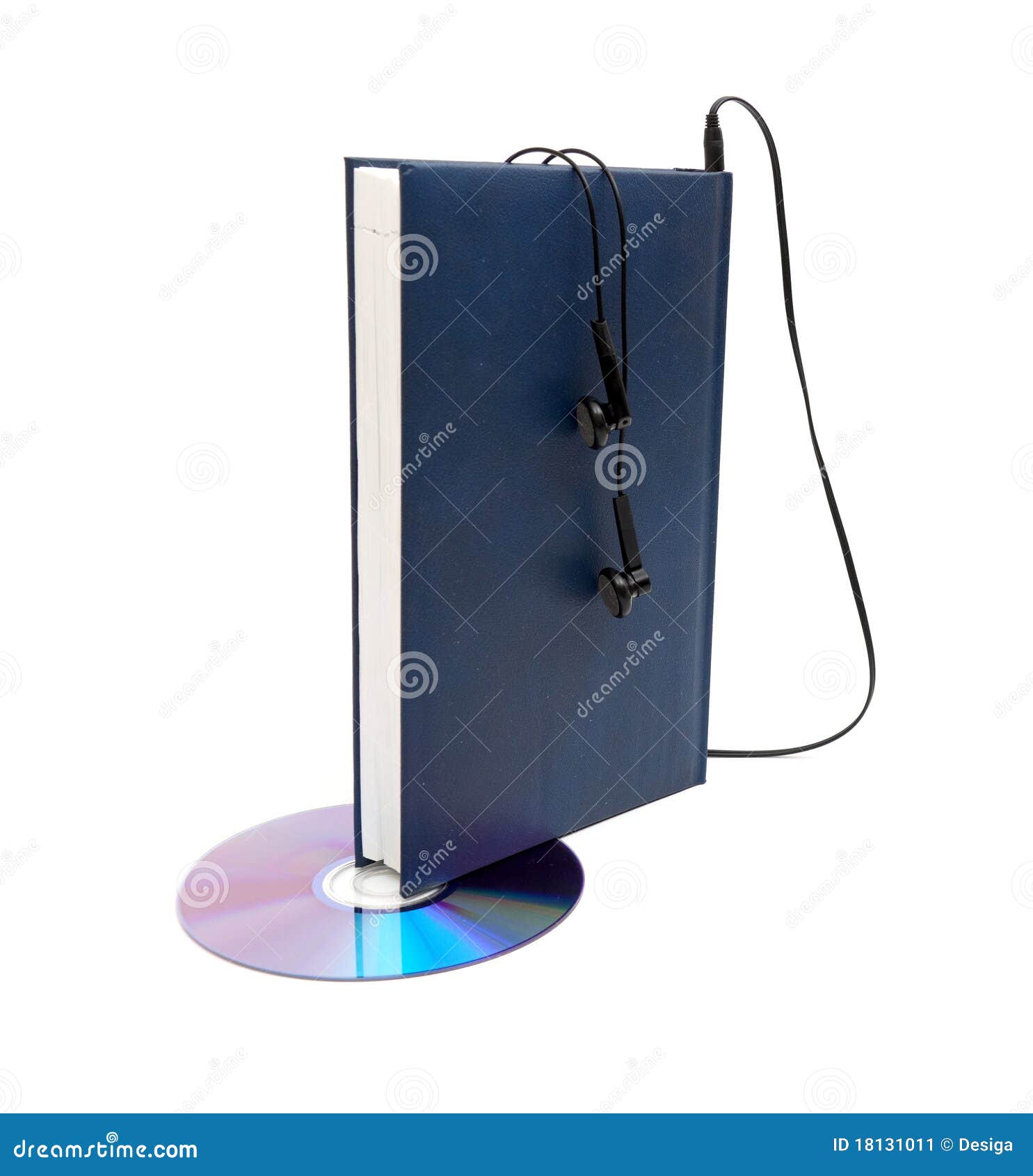 Headphones and Books (audio Book Concept) Stock Image - Image of ...