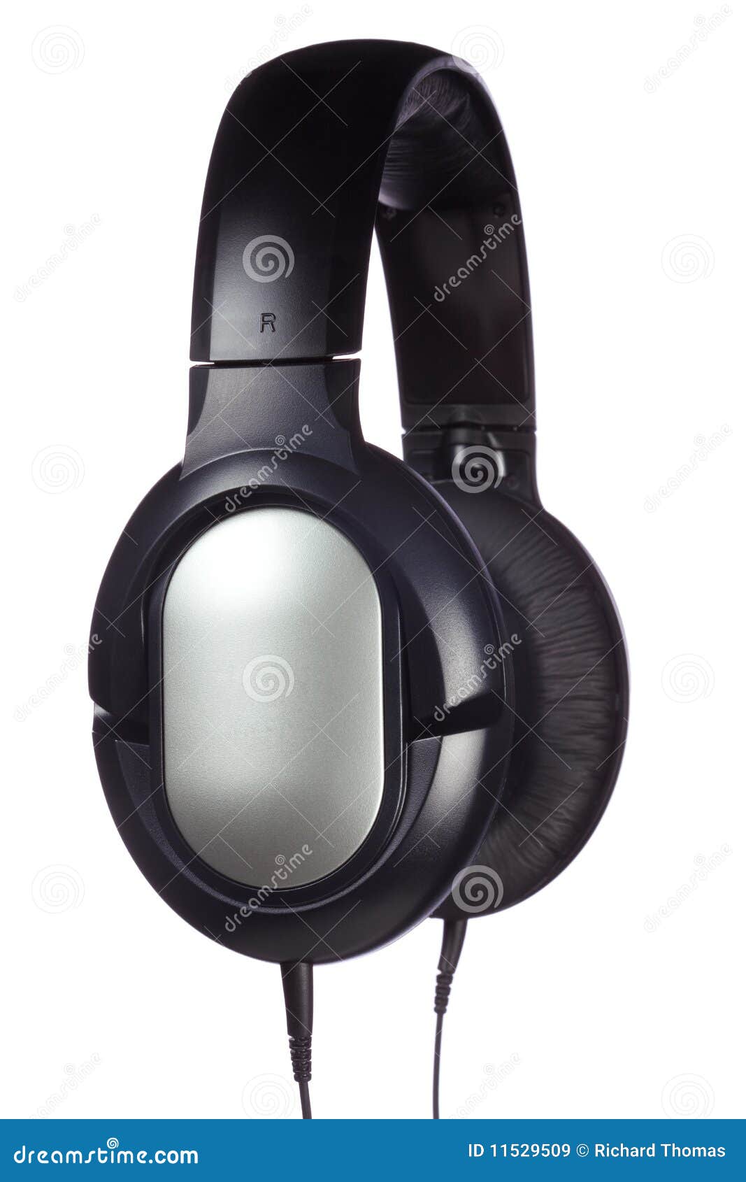 Headphones Side View Royalty Free Stock Images - Image: 11529509