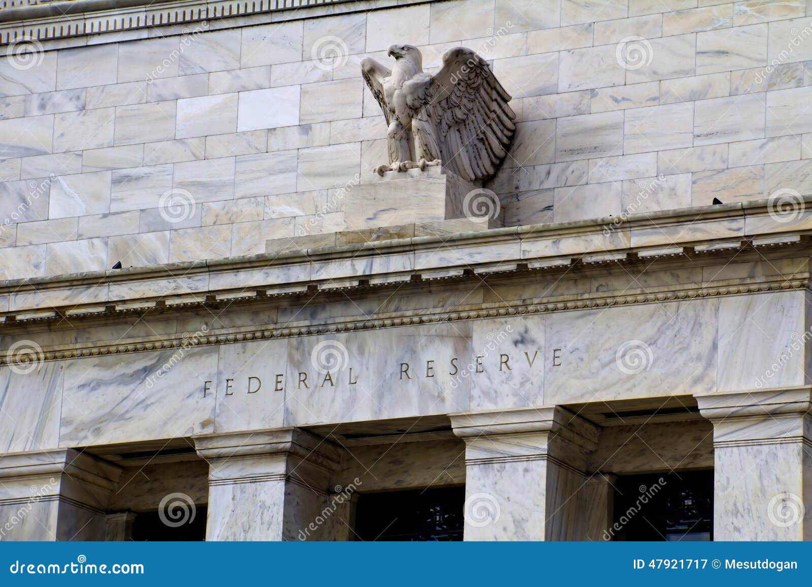 Headquarter of the Federal Reserve Stock Image - Image of america ...