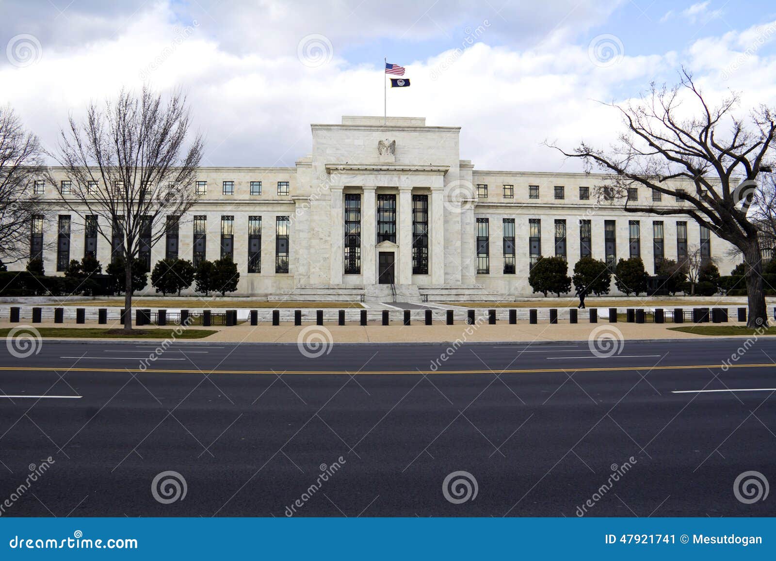 Headquarter of the Federal Reserve Stock Image - Image of headquarters ...