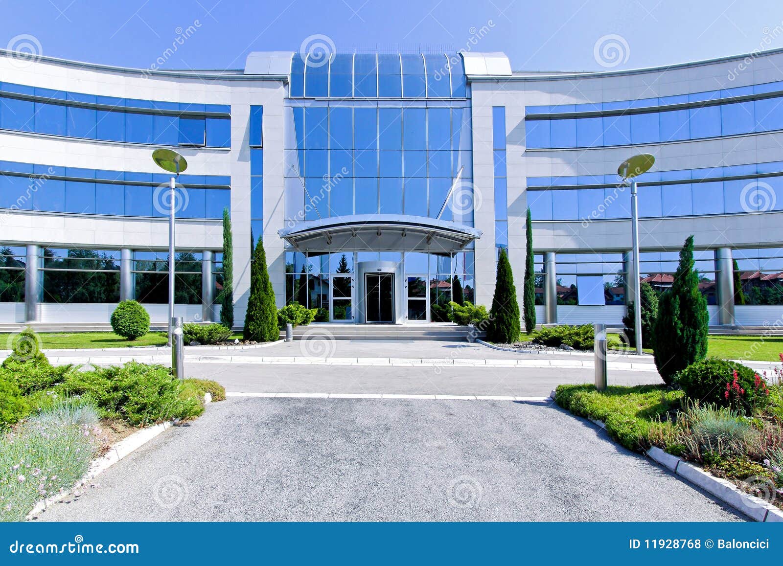 Headquarters stock photo. Image of door, contemporary - 11928768