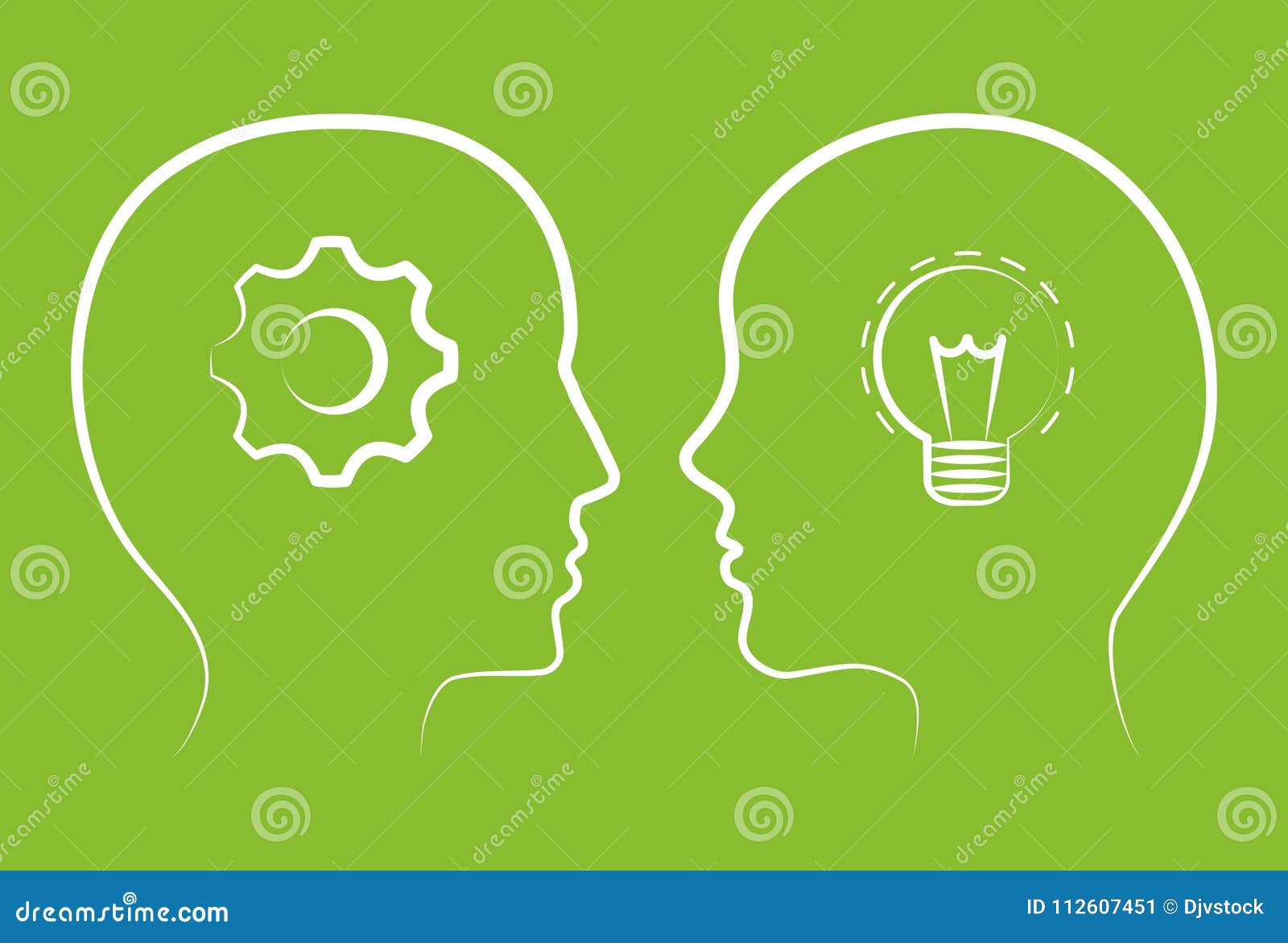 Heads icon image stock vector. Illustration of profile - 112607451