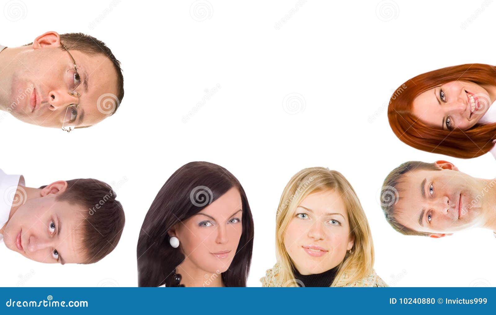 Heads of people stock photo. Image of head, happiness - 10240880