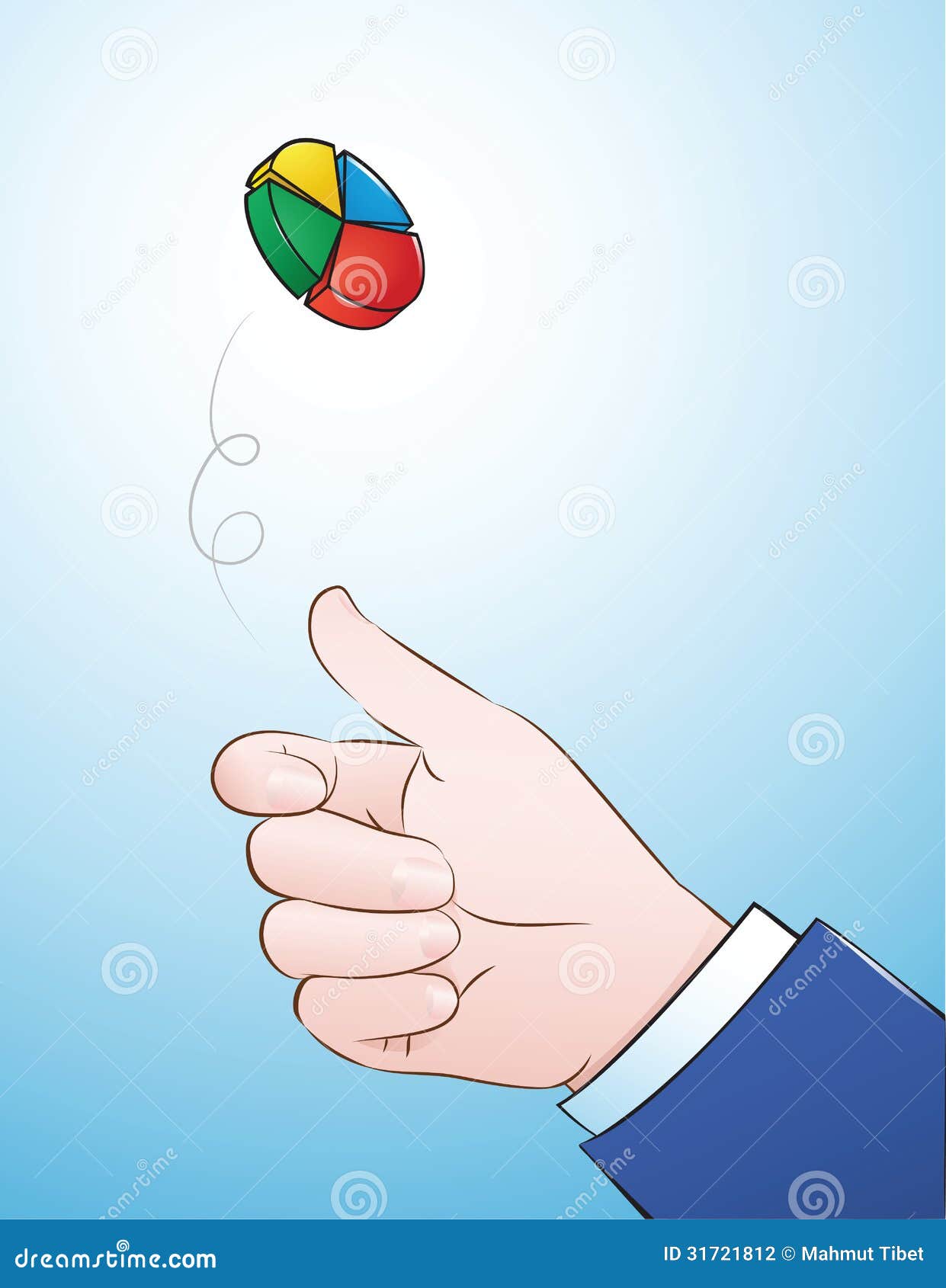 Heads or tails stock vector. Illustration of business - 31721812