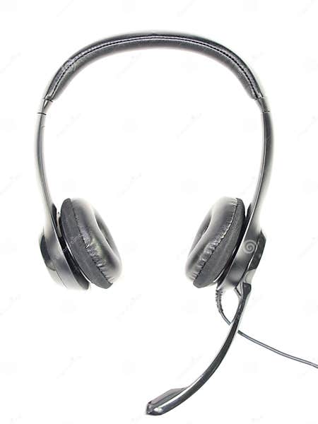 Headset stock image. Image of headphones, music, headphone - 12543777