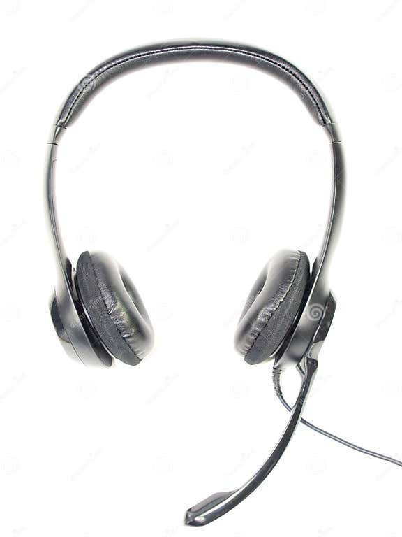 Headset stock image. Image of headphones, music, headphone - 12543777