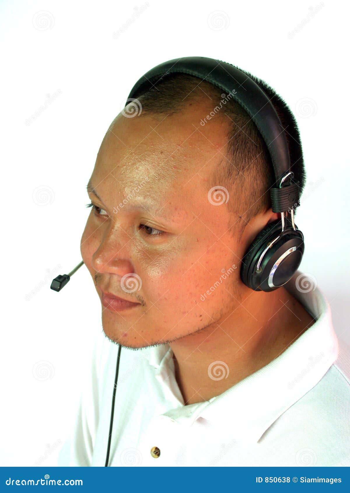 Headset stock photo. Image of call, conversation, beard - 850638