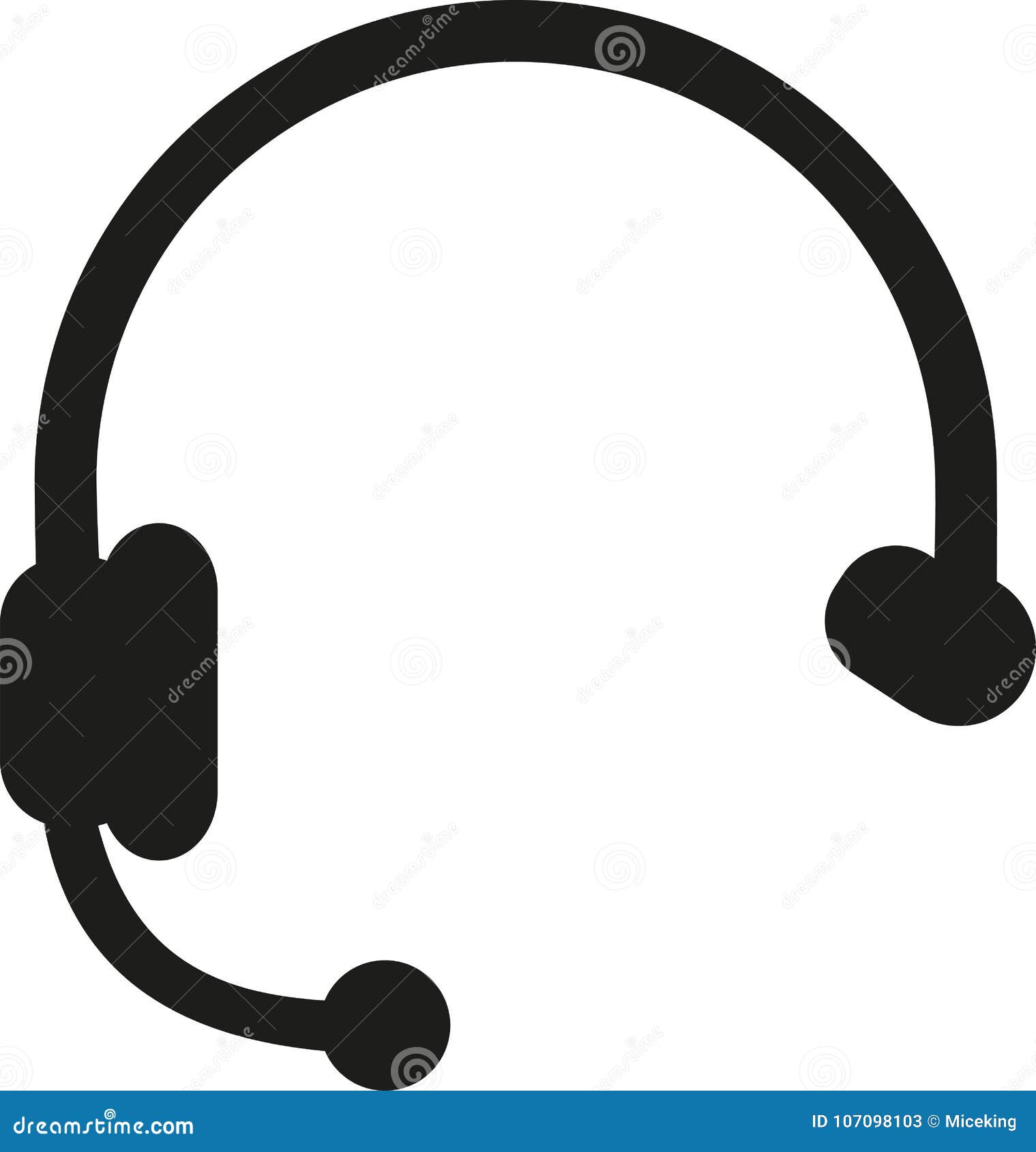 Headset Icon for Callcenter Stock Vector - Illustration of electronic ... Headset Icon for Callcenter Stock Vector - Illustration of electronic ...