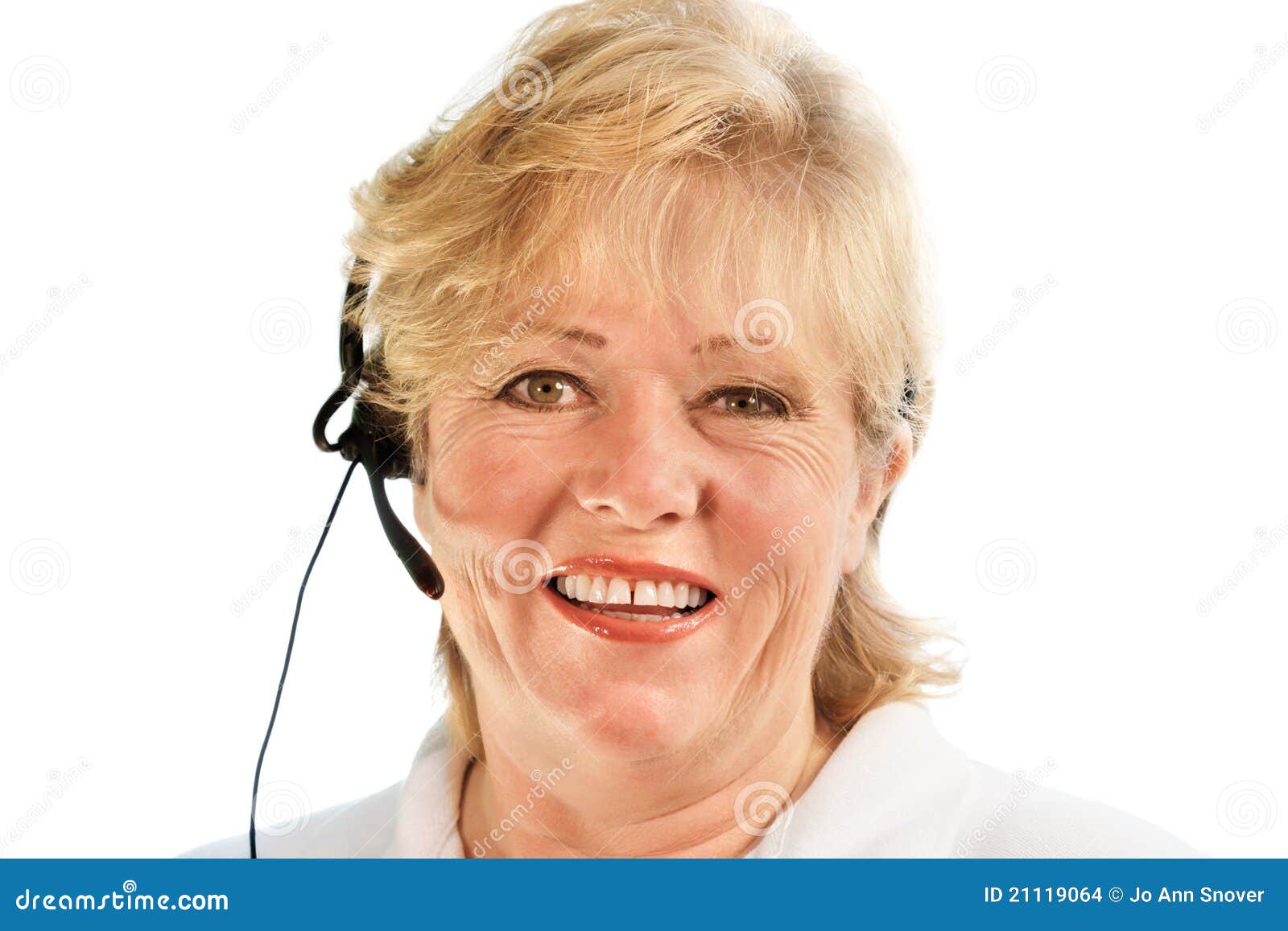 Headset operator stock photo. Image of sales, business - 21119064