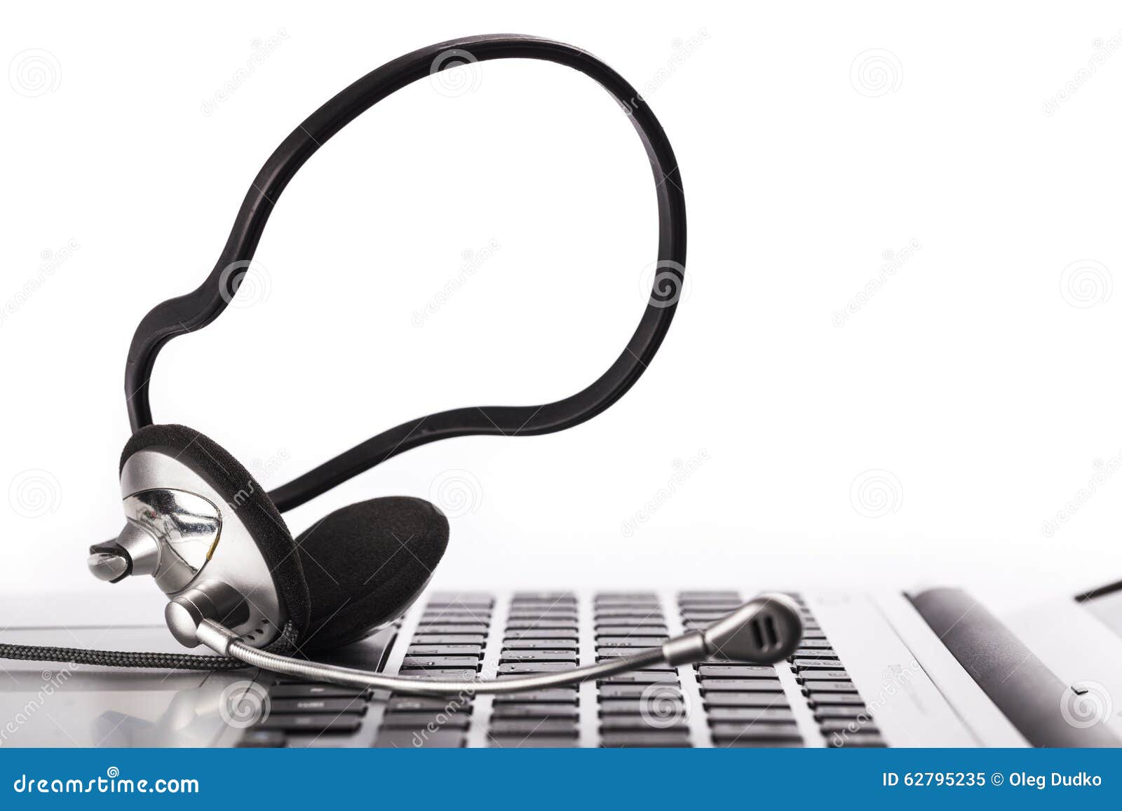 Headset stock image. Image of contact, telephone, conversation - 62795235