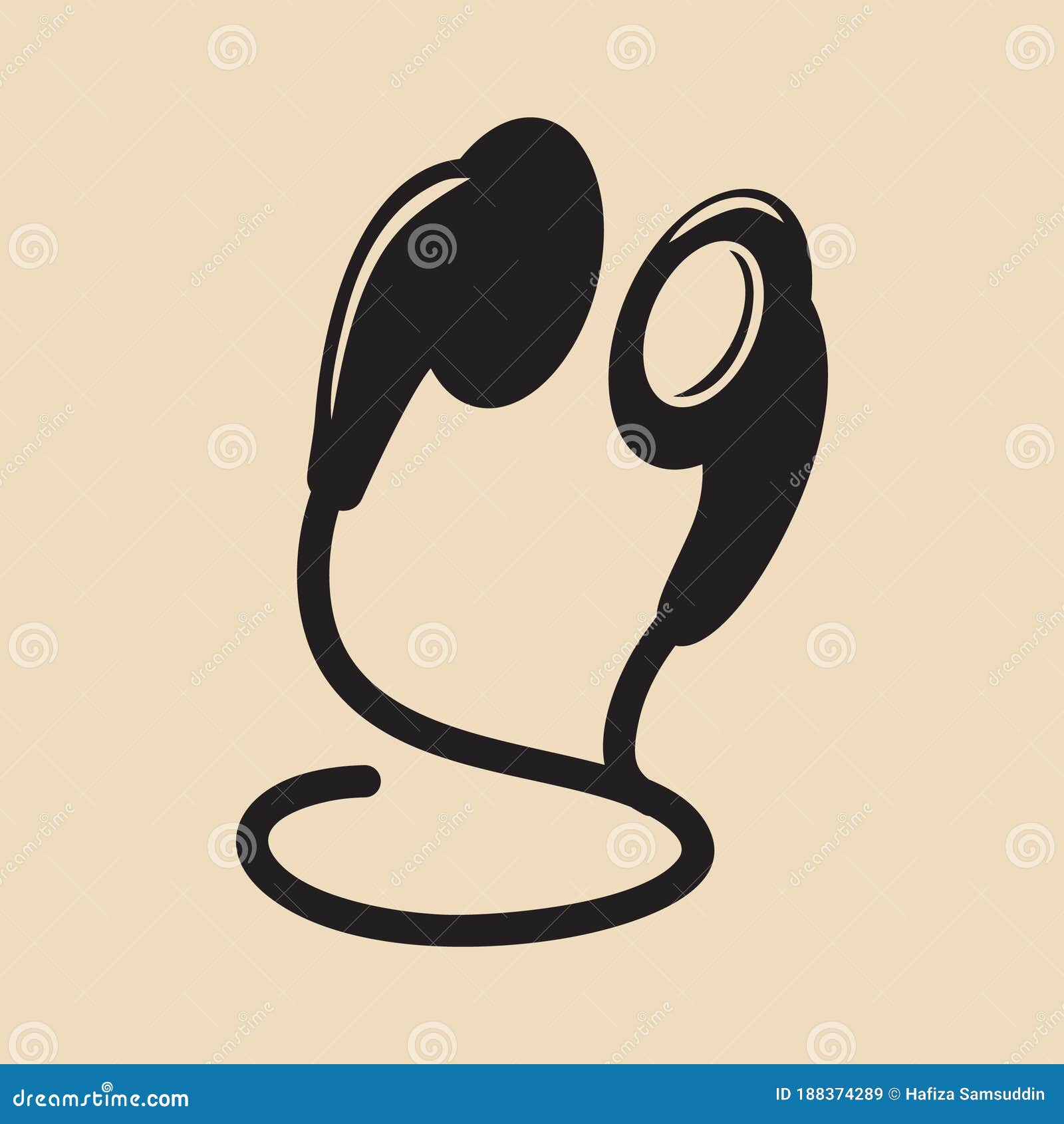 Headsets. Vector Illustration Decorative Design Stock Vector ...