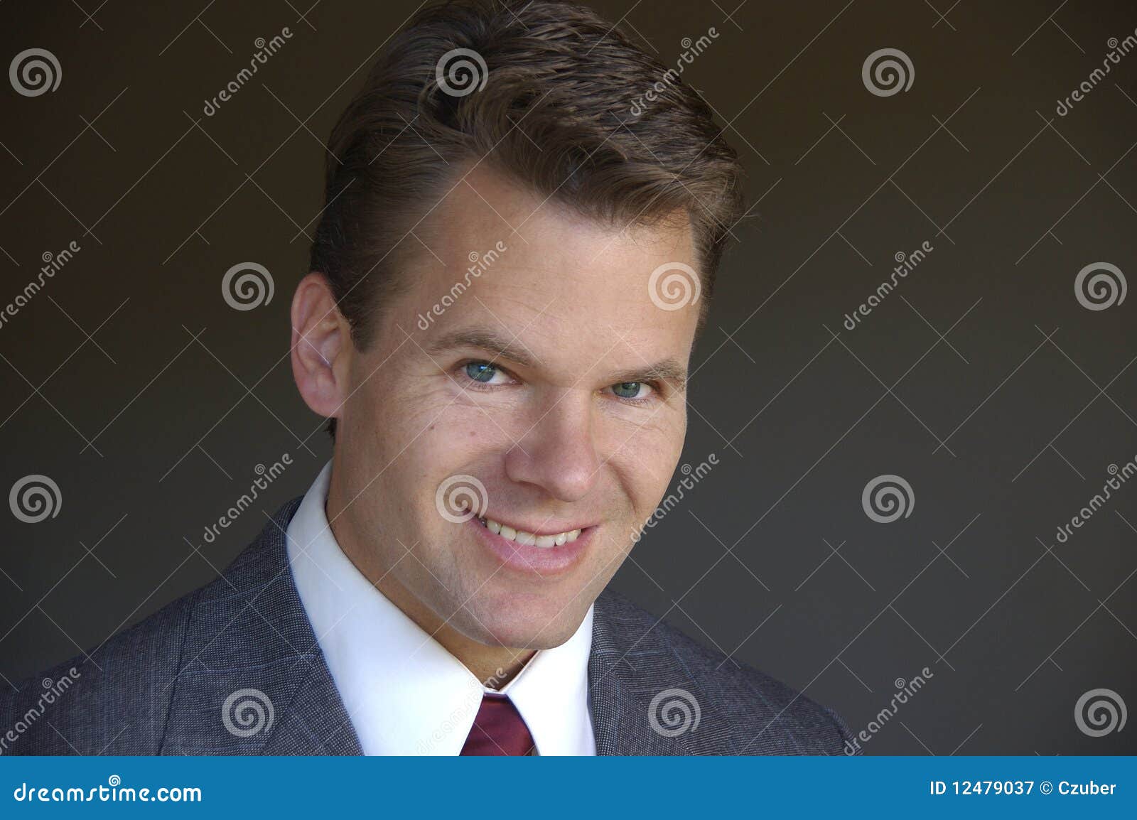 Headshot of business man stock image. Image of smile - 12479037