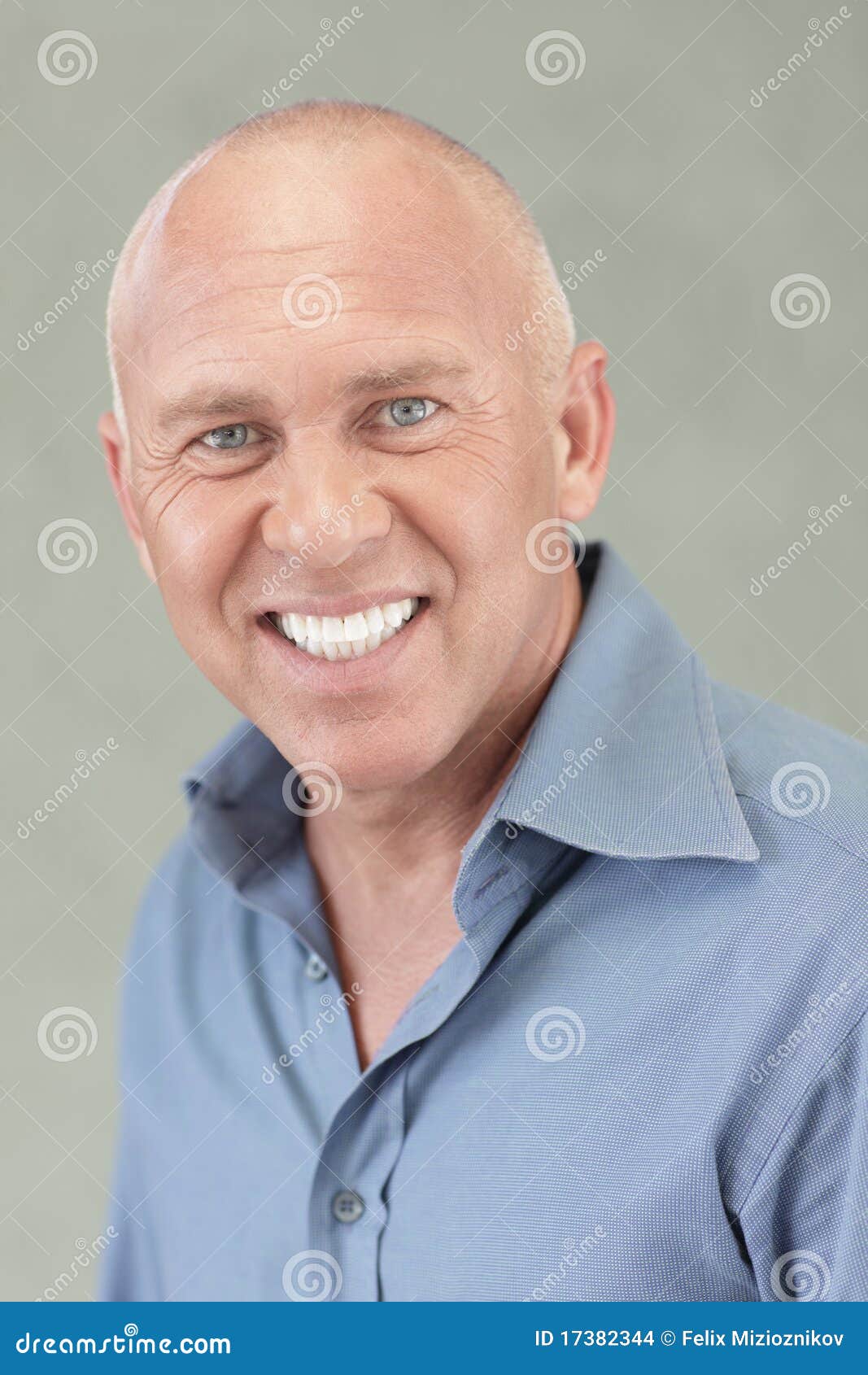 Headshot of a man smiling stock photo. Image of open - 17382344
