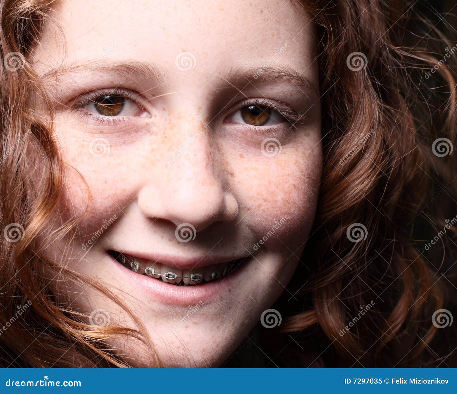 Headshot smile stock image. Image of portrait, joyful - 7297035