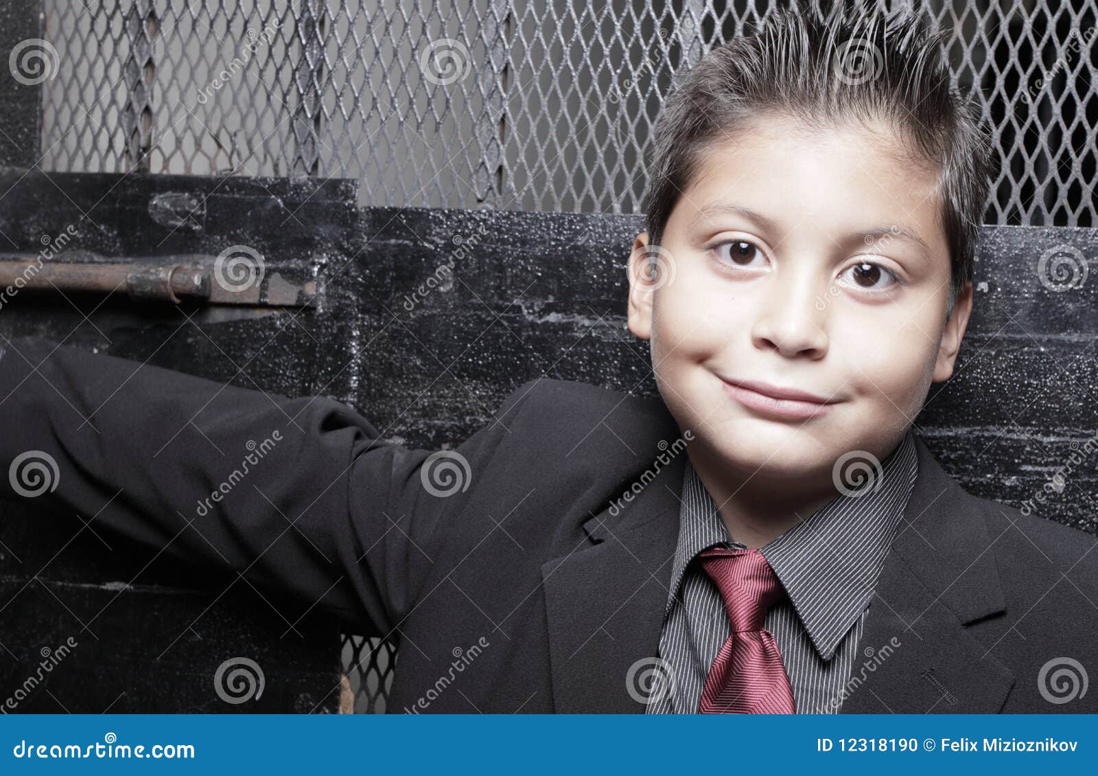 Headshot of a Smiling Child Stock Photo - Image of head, handsome: 12318190
