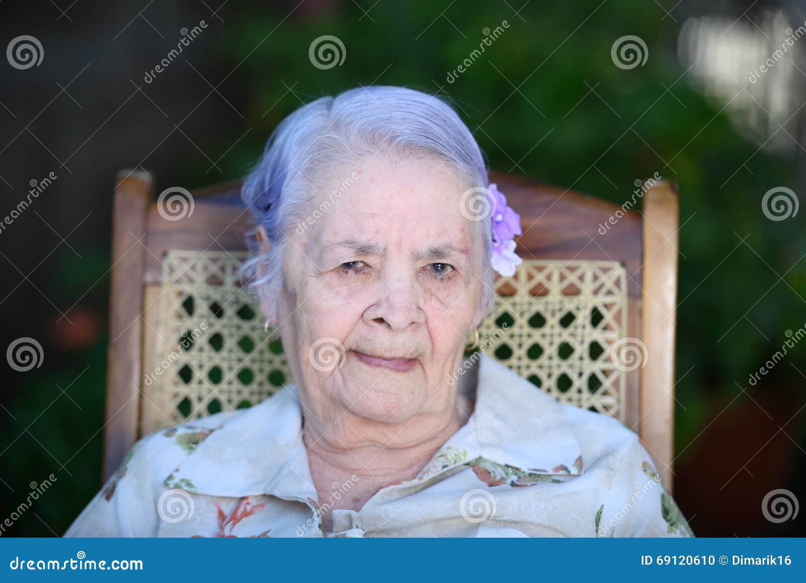 Headshot of Smiling Grandma Stock Photo - Image of people, face: 69120610