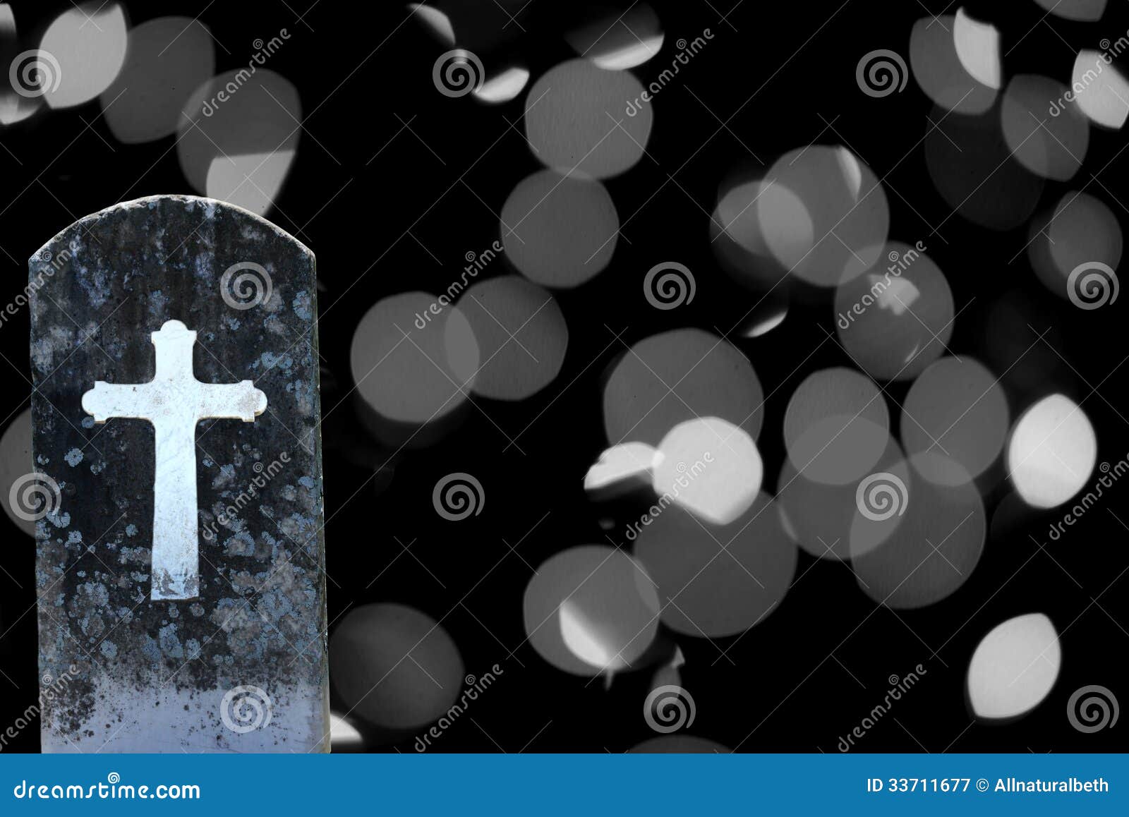 Headstone on Abstract Background for Halloween Stock Image - Image of ...