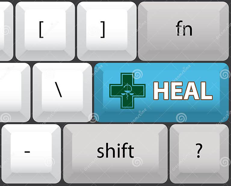 Heal symbol stock illustration. Illustration of finger - 22462539