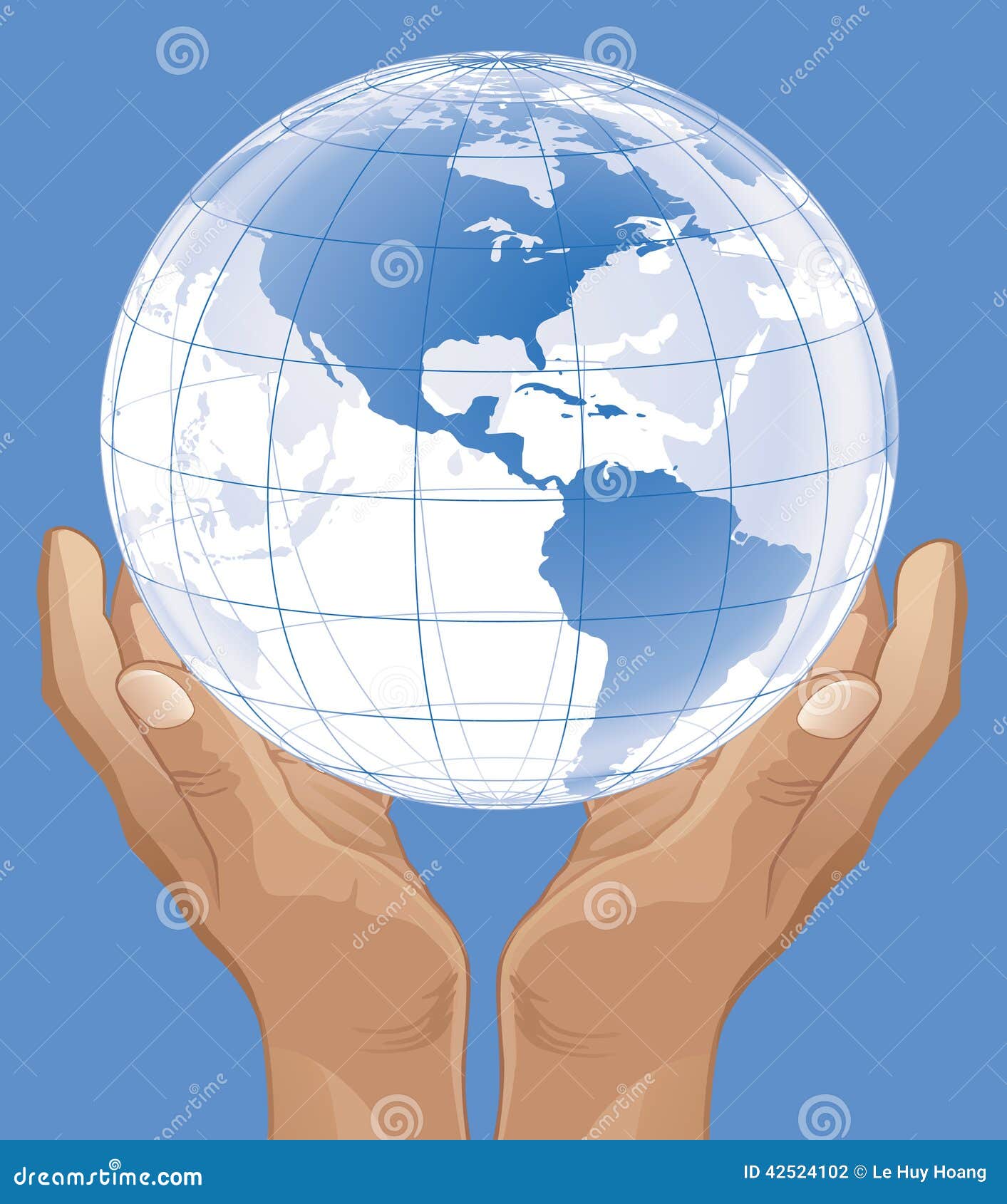 Heal the World stock illustration. Illustration of world - 42524102