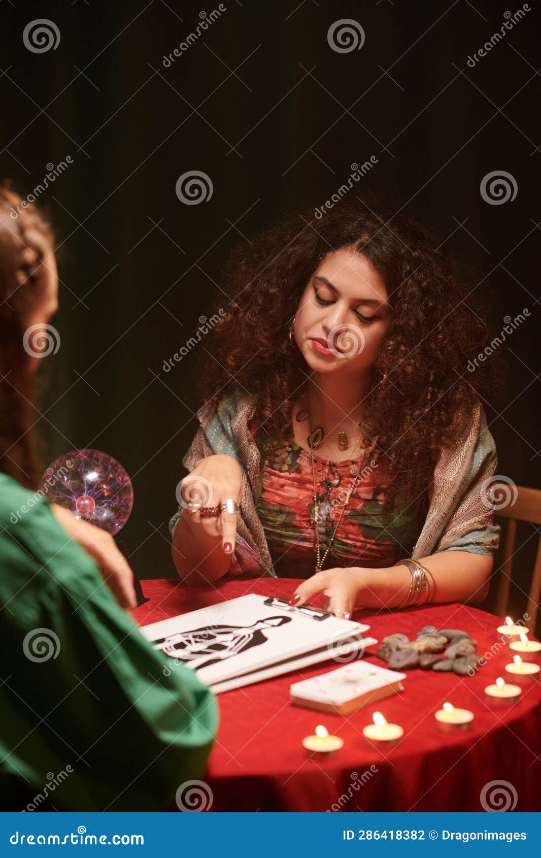 Healer Talking to Client stock photo. Image of energy - 286418382