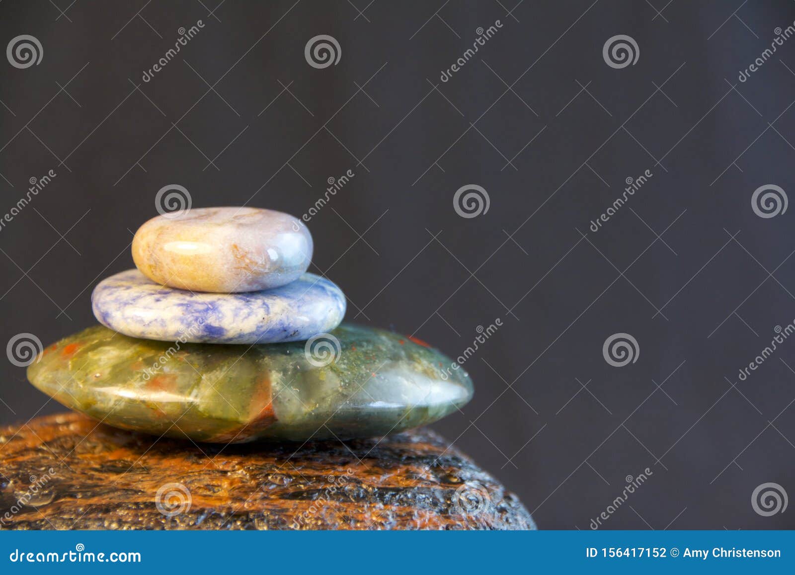 HEALING CRYSTAL STONES STACKED Stock Photo - Image of energy, patterns ...