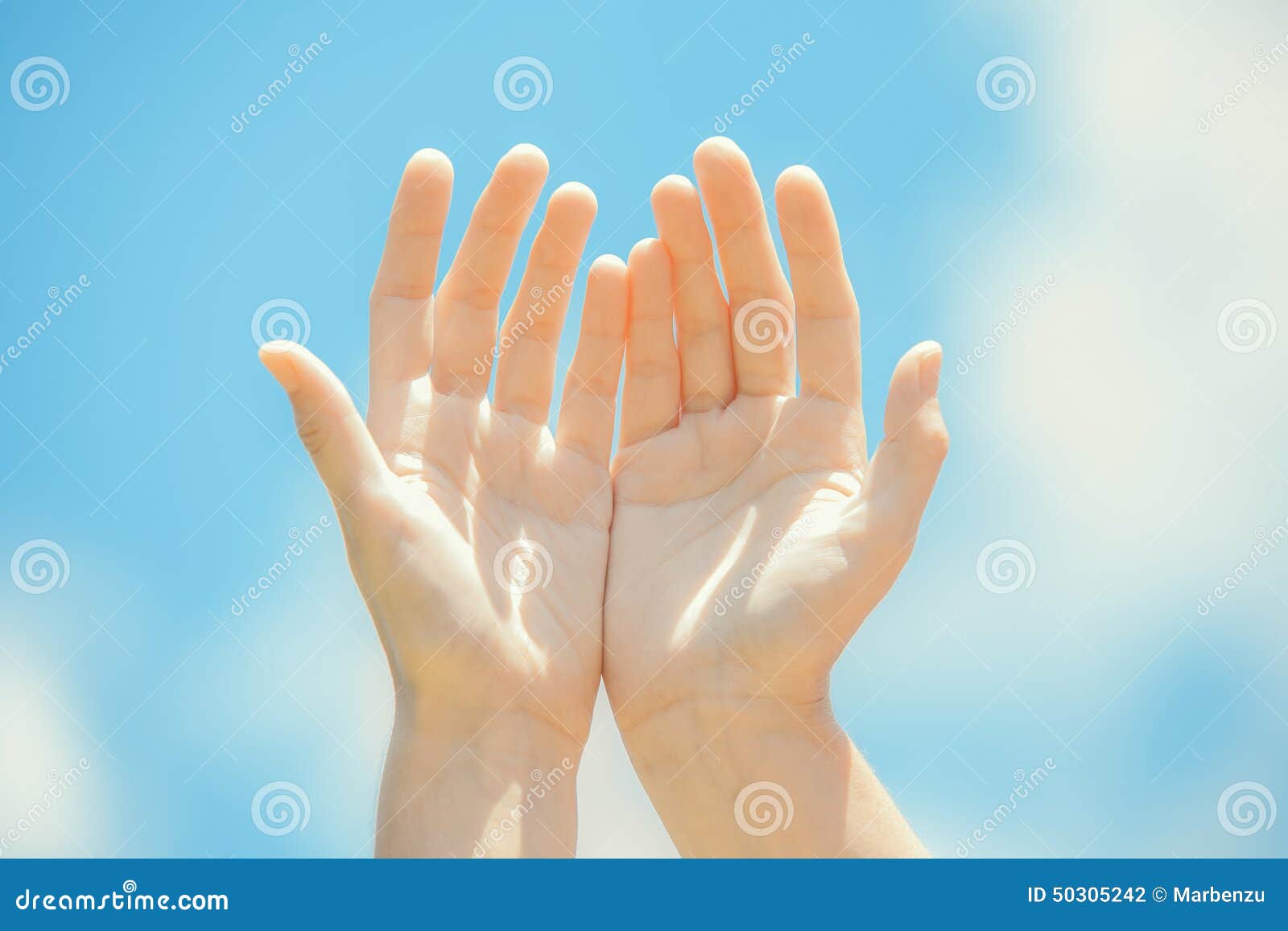 Healing hands stock photo. Image of heaven, pure, personal - 50305242