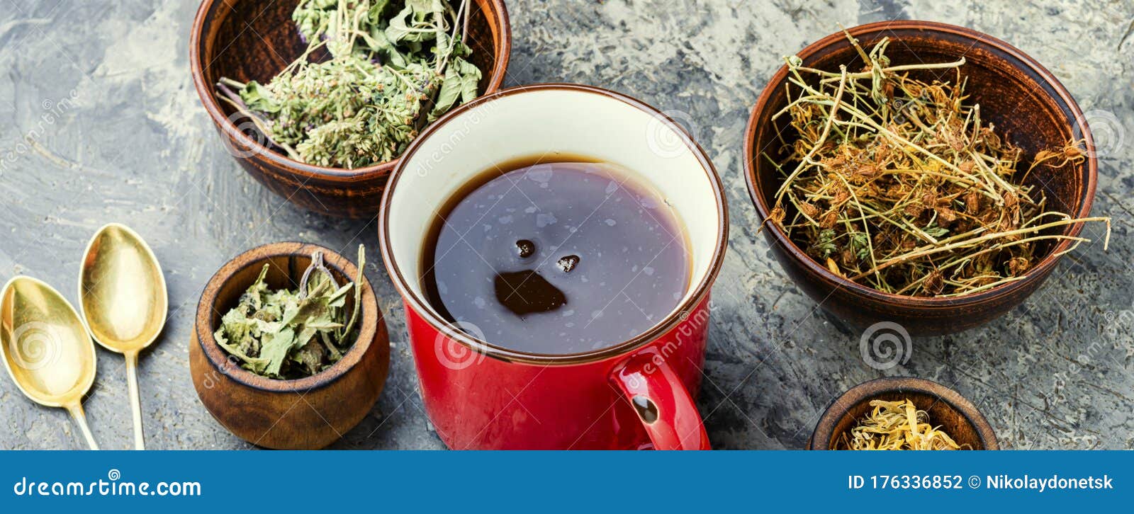 Healing herbal tea stock photo. Image of liquid, medicine - 176336852