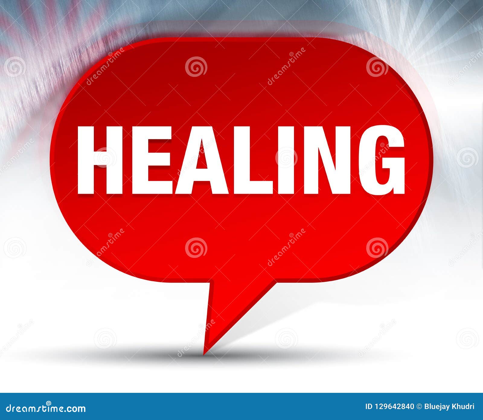 Healing Red Bubble Background Stock Illustration - Illustration of ...