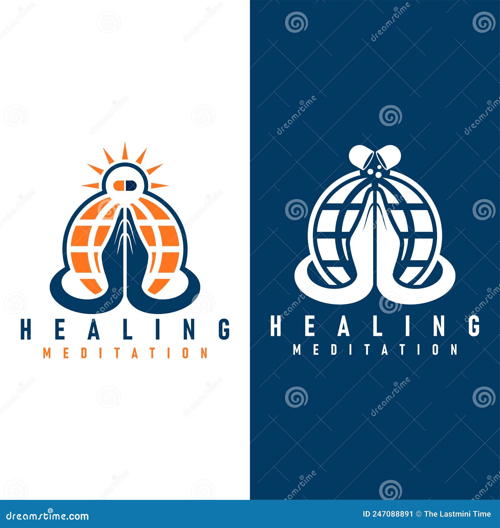 Healing logo design stock vector. Illustration of design - 247088891