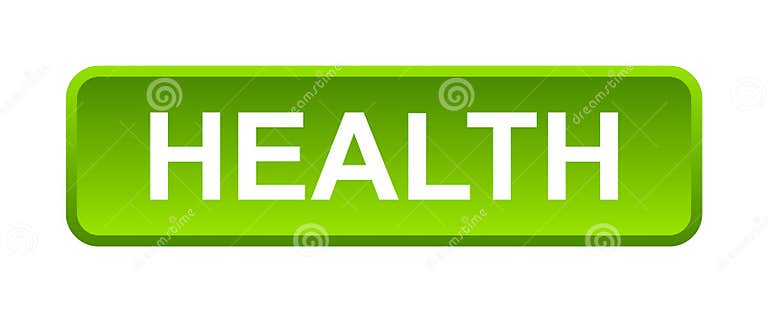 Health button stock vector. Illustration of health, buttons - 178944756