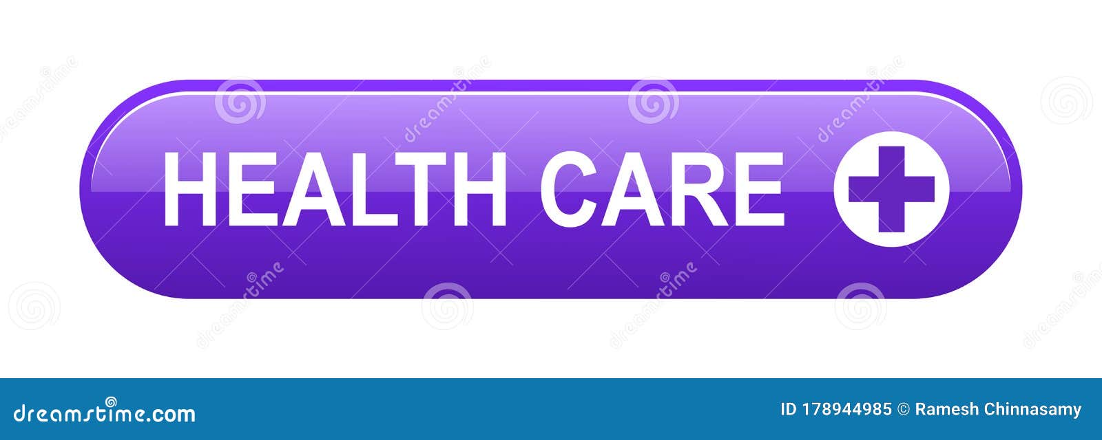 Health care button stock vector. Illustration of cure - 178944985