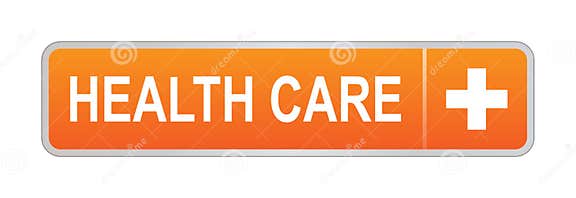 Health care button stock vector. Illustration of detail - 178945066