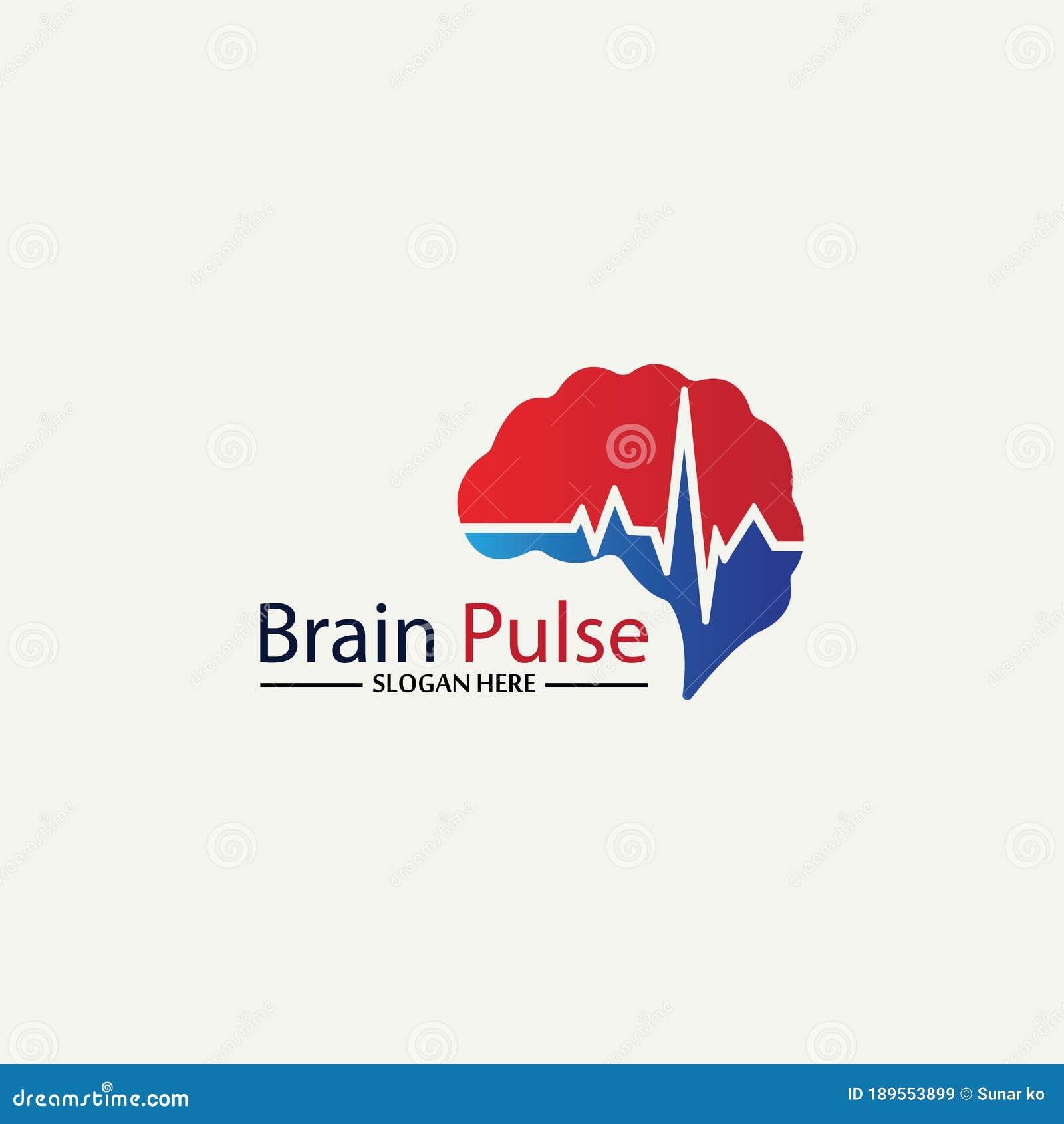 Brain Pulse Background Royalty-Free Stock Photography | CartoonDealer ...