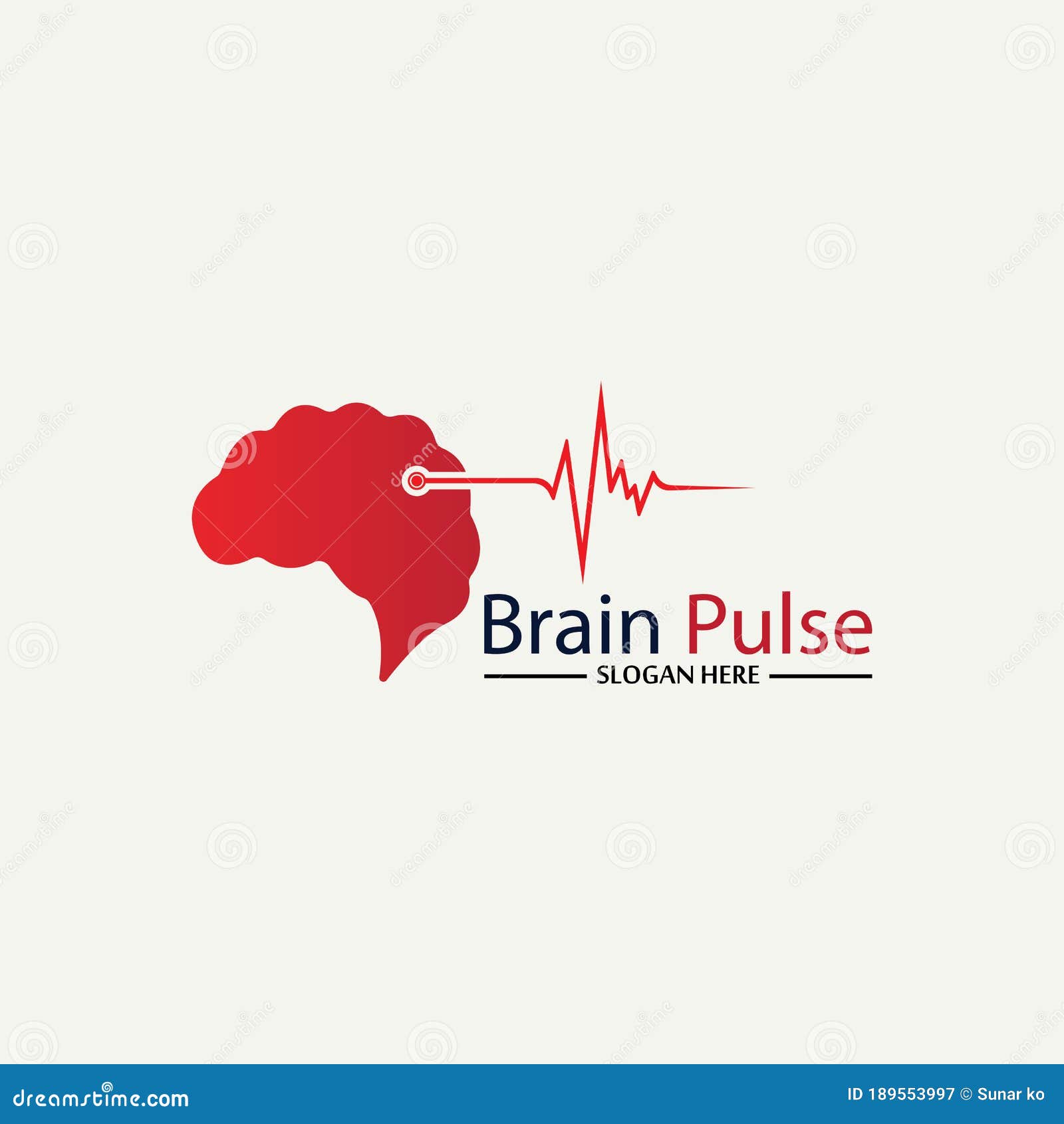 Brain Pulse Background Royalty-Free Stock Photography | CartoonDealer ...