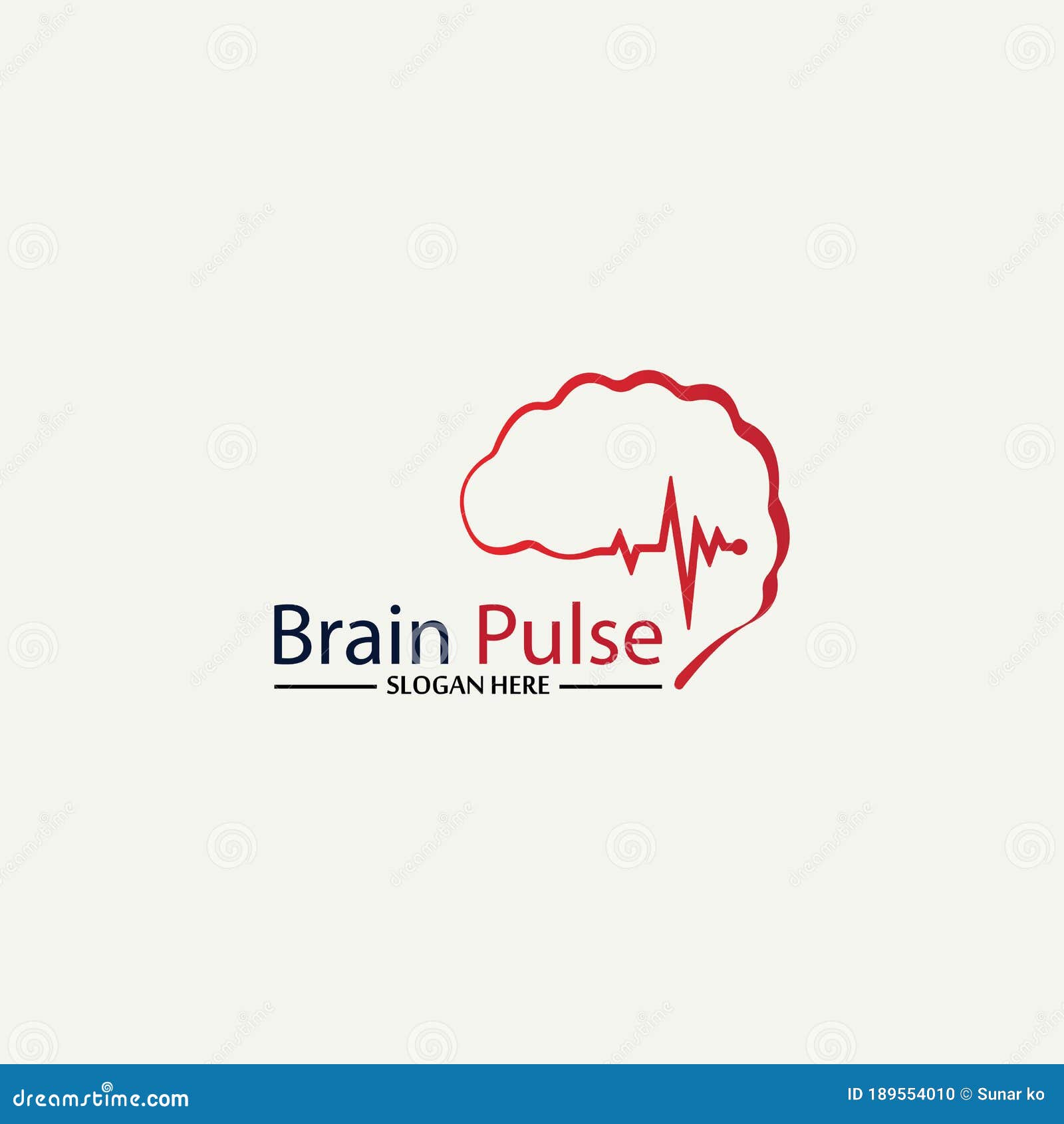 Brain Pulse Background Royalty-Free Stock Photography | CartoonDealer ...