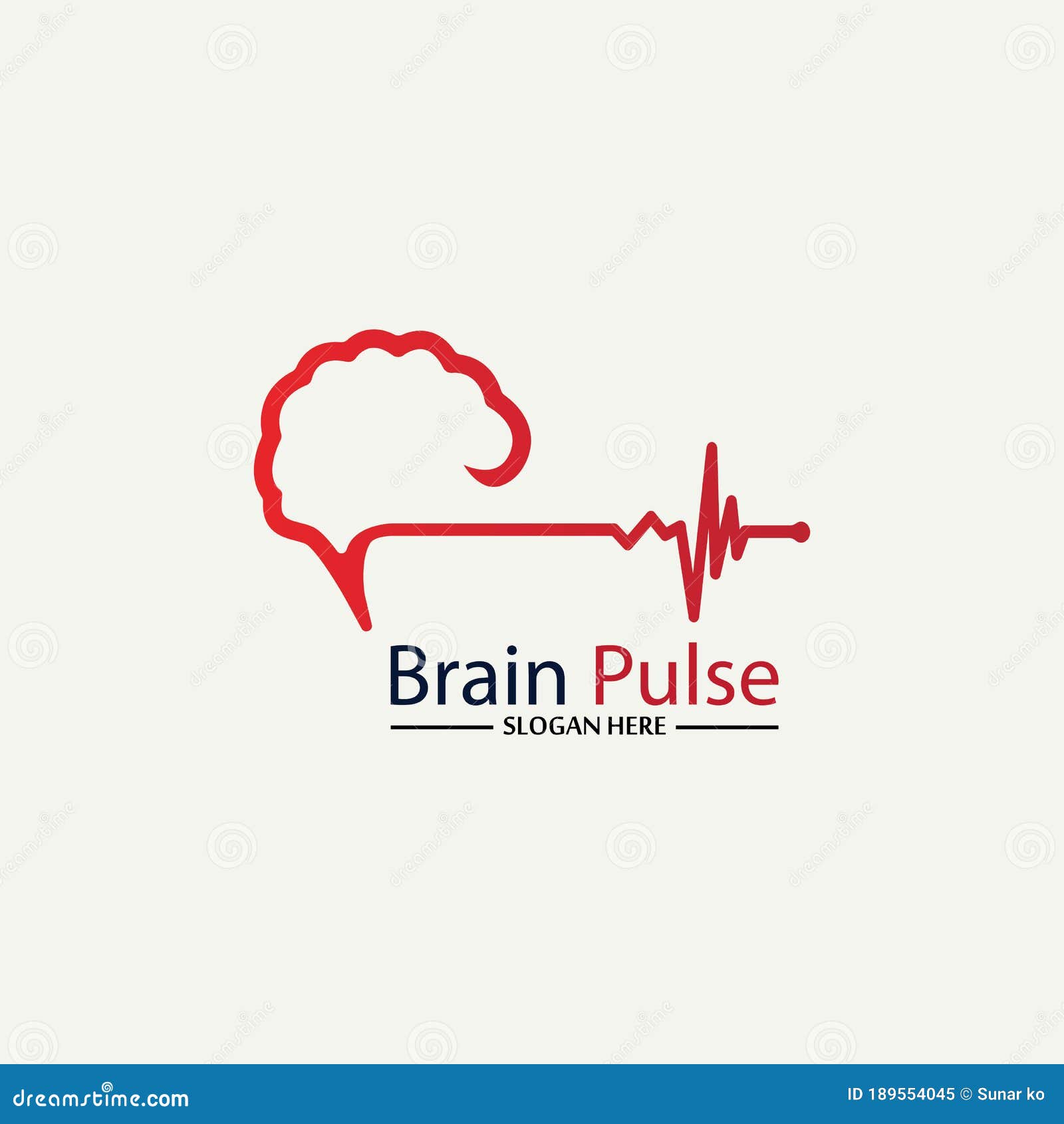 Brain Pulse Background Royalty-Free Stock Photography | CartoonDealer ...