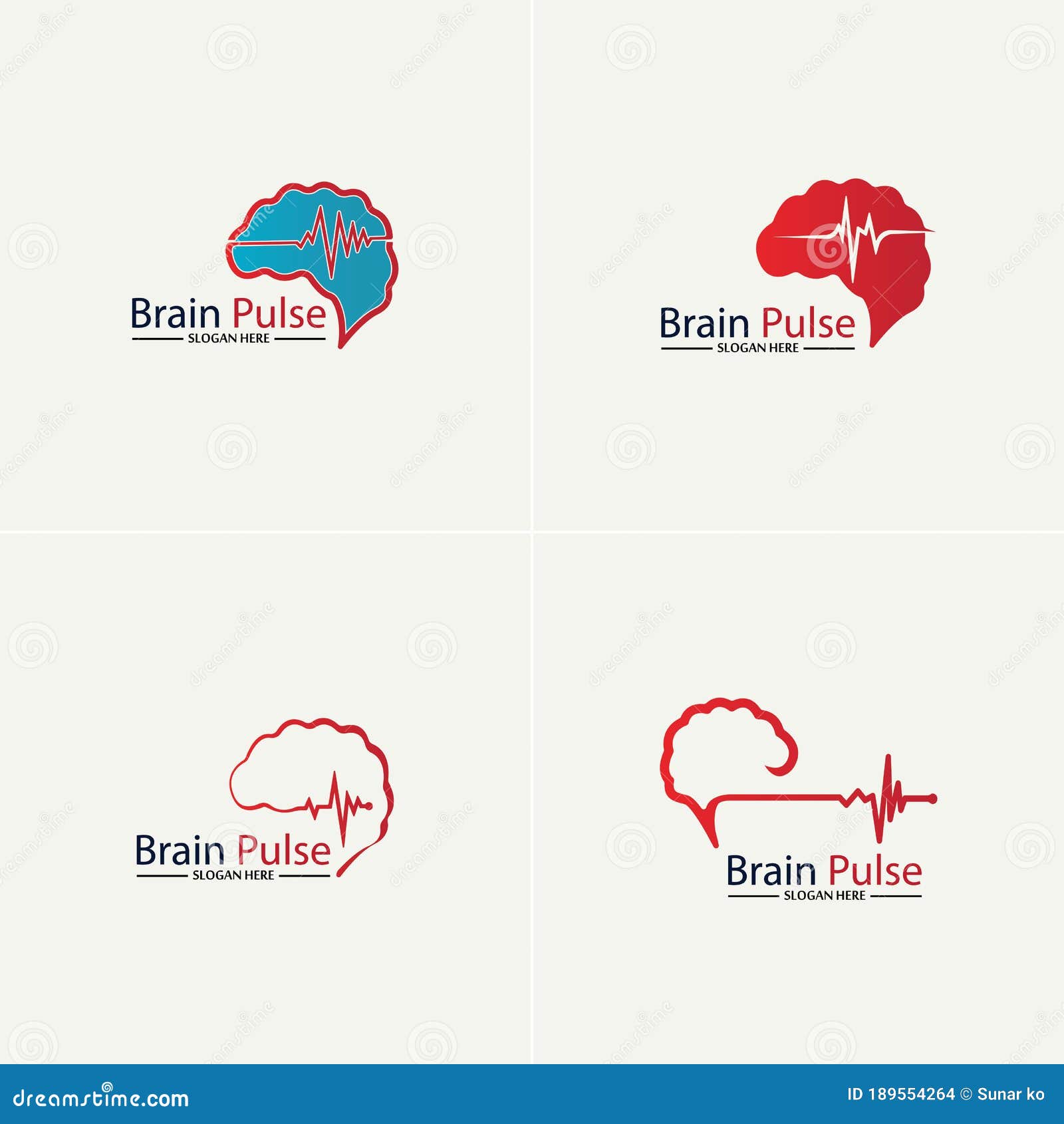 Brain Pulse Background Royalty-Free Stock Photography | CartoonDealer ...