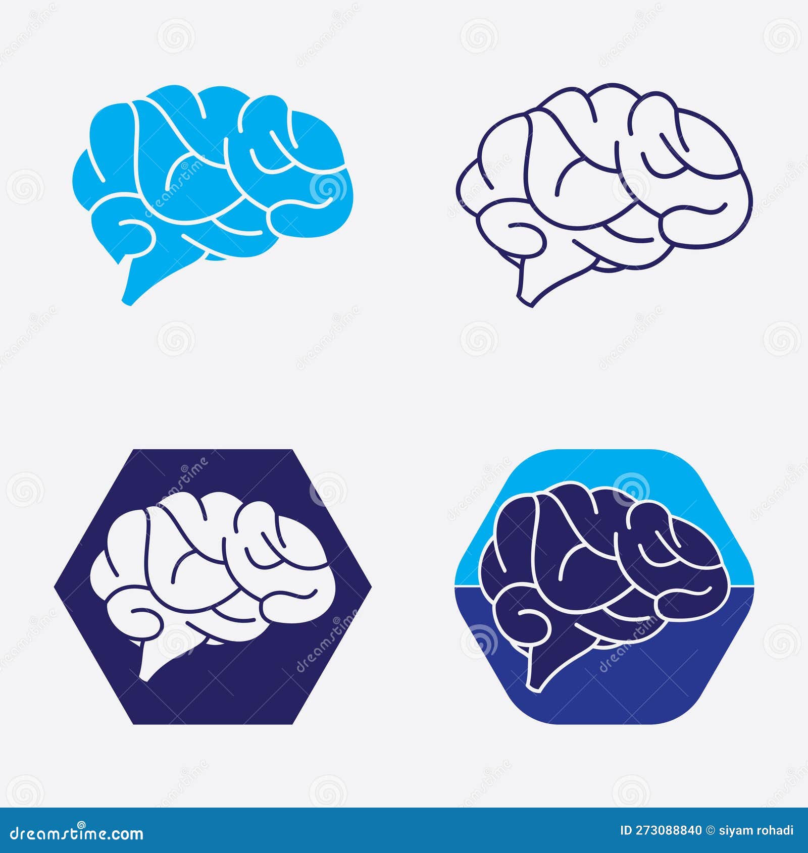 Health Brain Vector Illustration Stock Vector - Illustration of ...