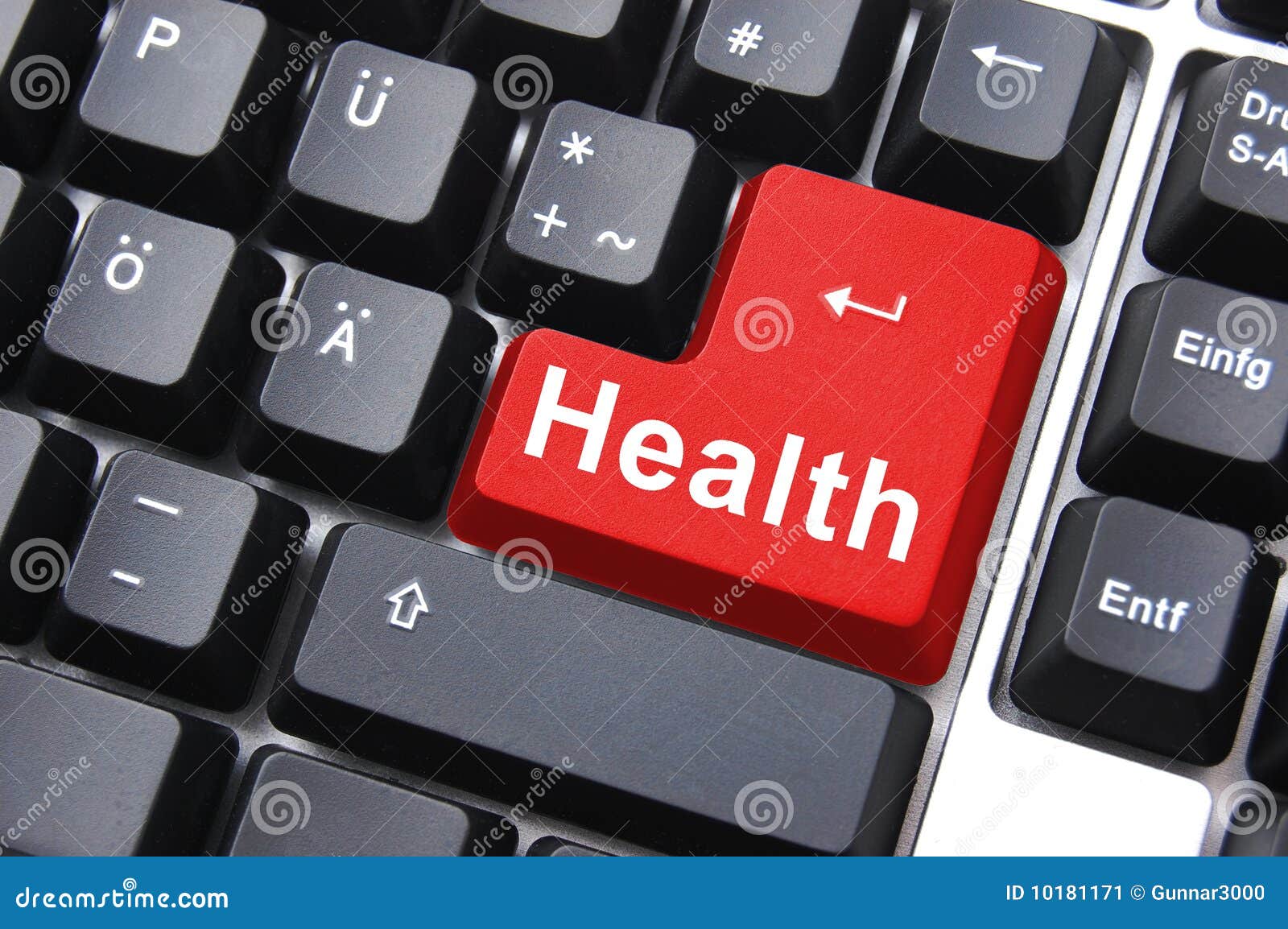 Health button stock image. Image of health, online, keyboard - 10181171