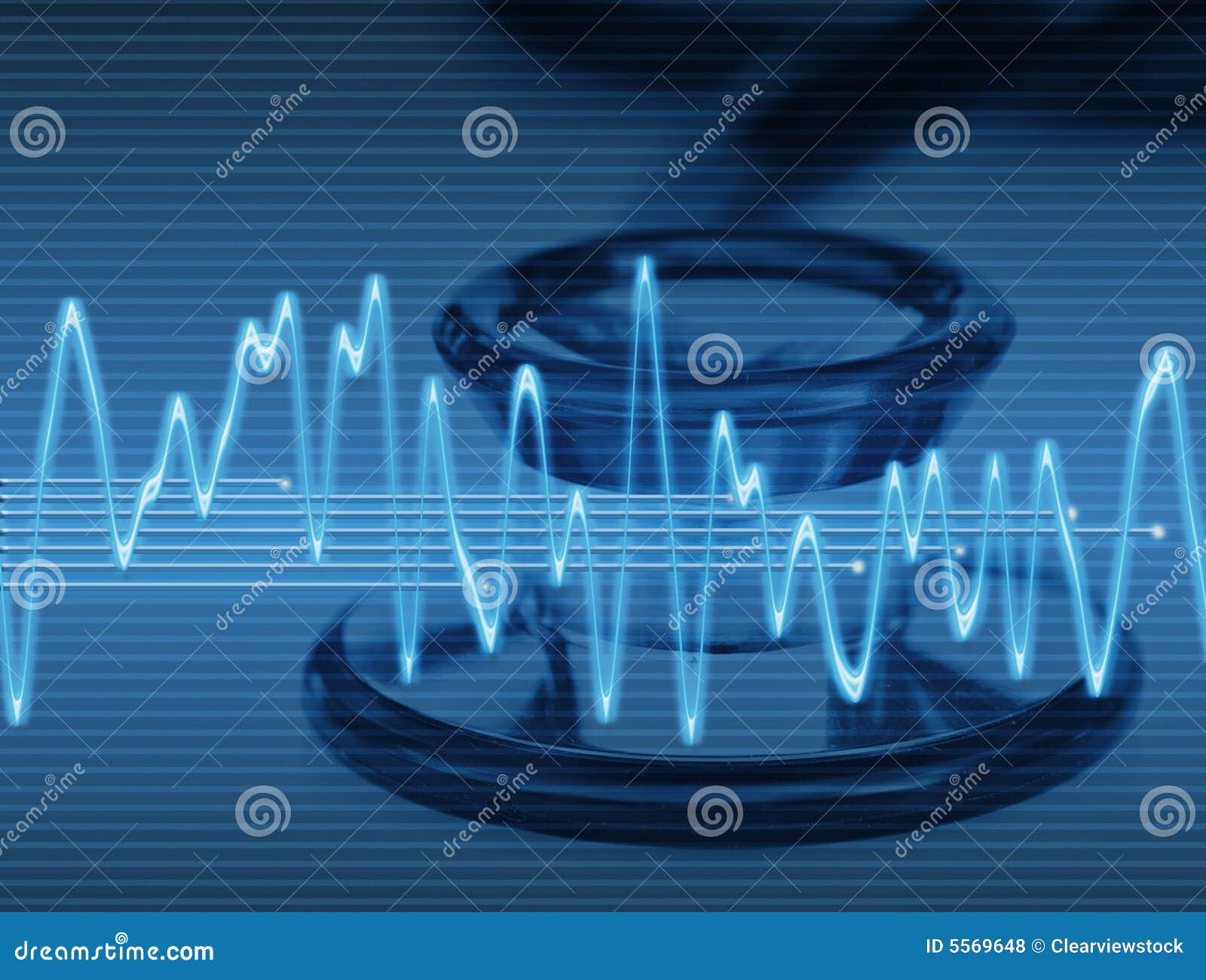 Health care in blue stock vector. Illustration of heart - 5569648