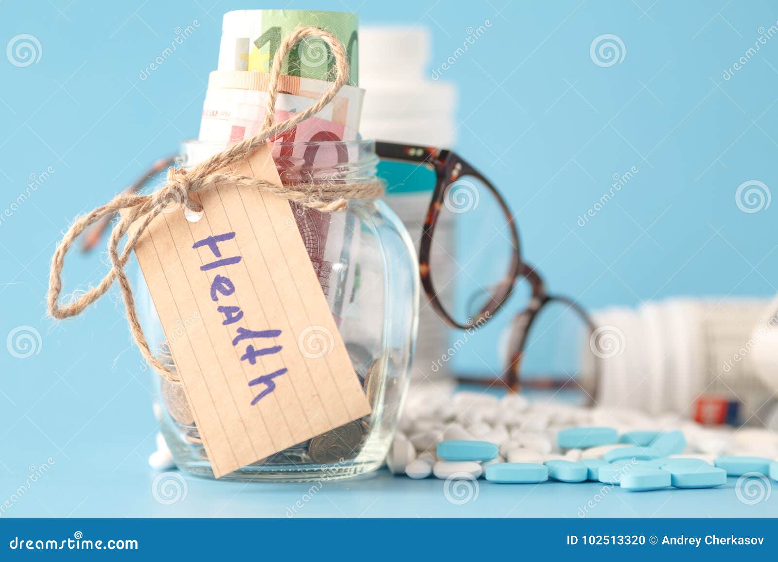 Health care fund stock photo. Image of save, cash, wealth - 102513320