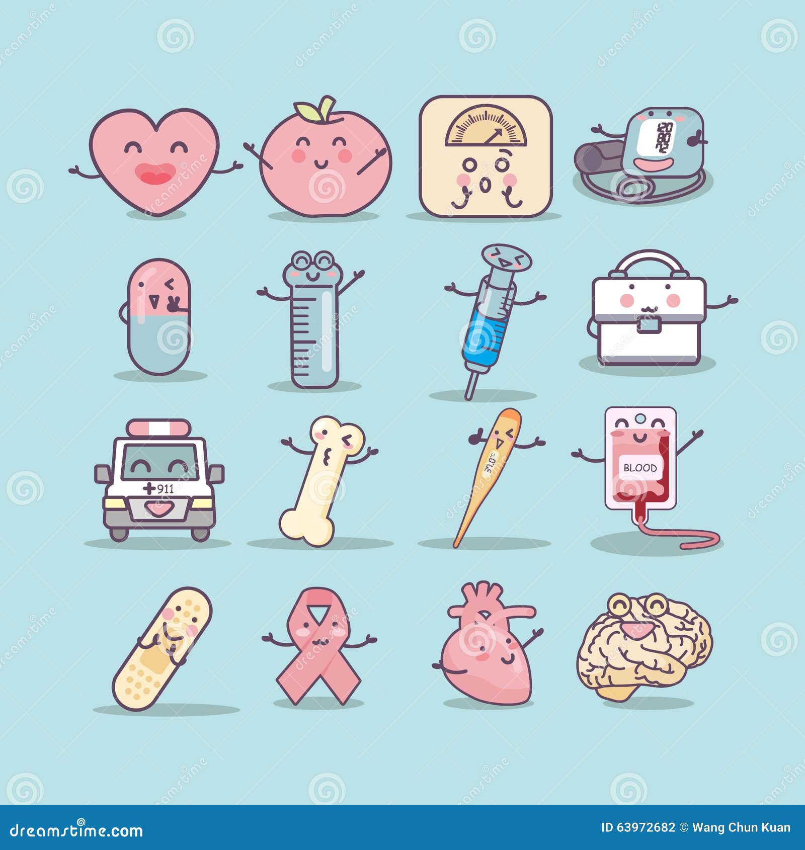 Health Care icon stock vector. Illustration of cartoon - 63972682