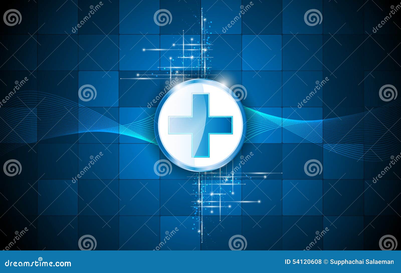 Health Care Logo Abstract Design Rectangle Pattern Background Stock ...
