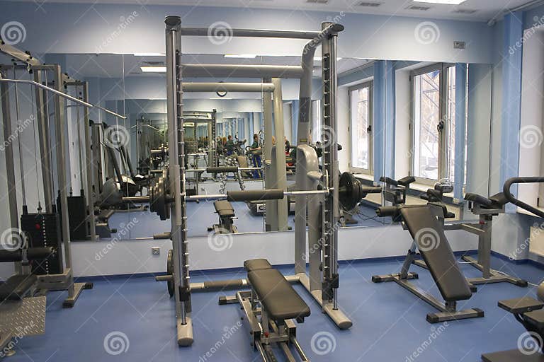 Health Club stock image. Image of machine, aerobics, athletic - 763043