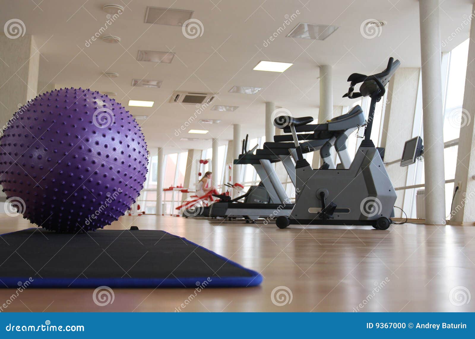 Health club stock photo. Image of healthcare, ball, fitness - 9367000