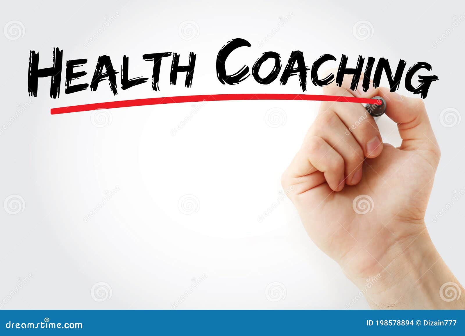 Health Coaching Written On Sheet Of Paper With Medical Documents On ...